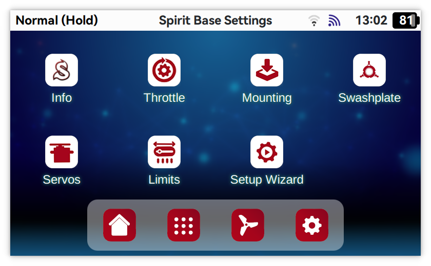 SpiritW1 Setup - Spirit System Manual